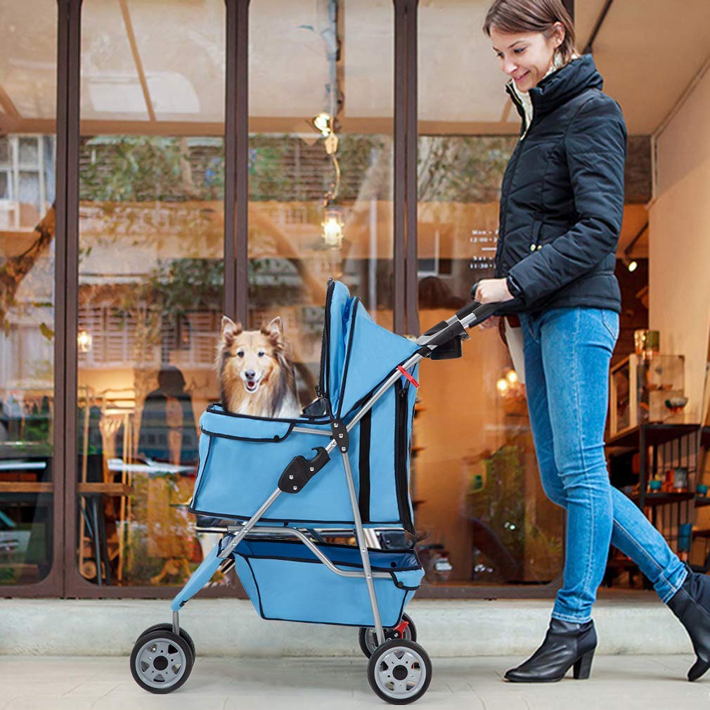 Bestpet Cage 3-Wheeled Pet Stroller at Christy Carter blog