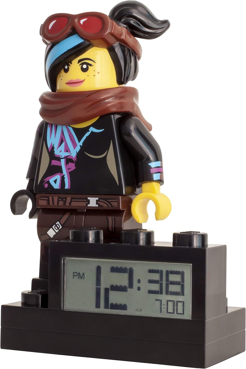 LEGO Movie 2 9003974 Wyldstyle Kids Minifigure Light Up Alarm Clock ...