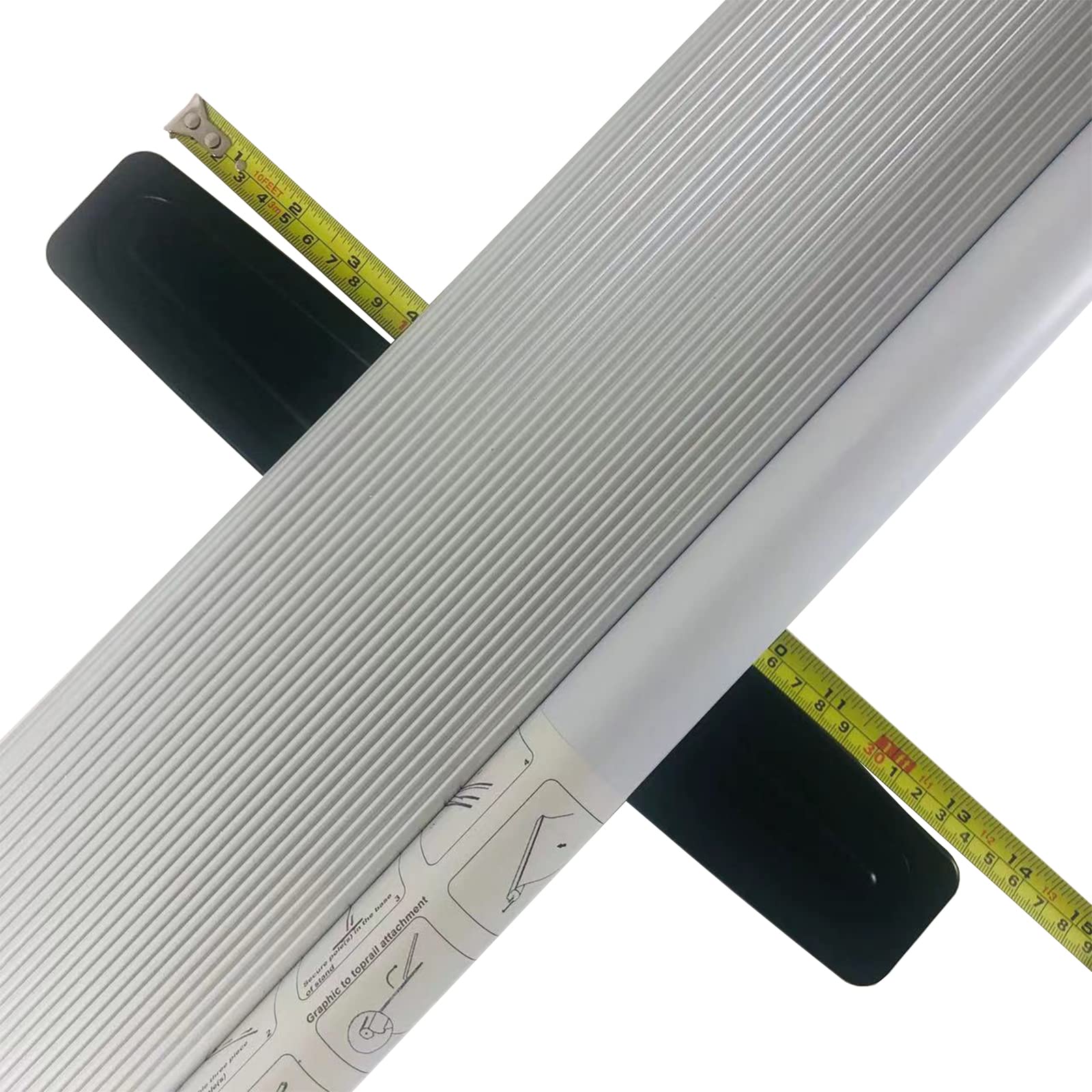 Mua Tiger-Hoo Heavy-Duty Retractable Banner Stand 36"x80" Roll Up ...