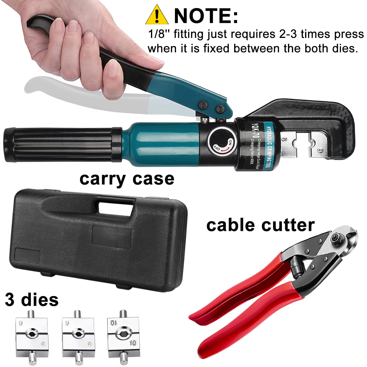 Mua Steel DN Mate Hydraulic Crimping Tool/Hydraulic Crimper with Cable ...