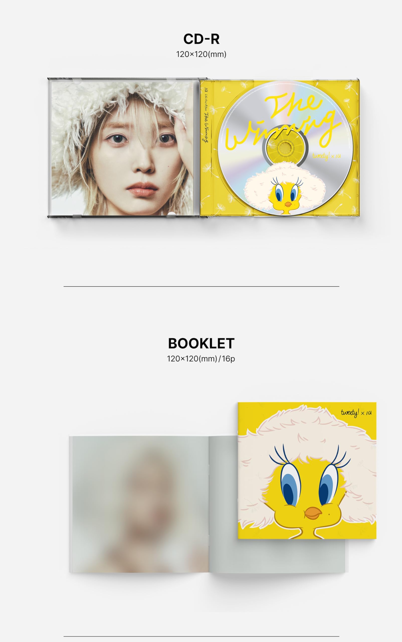 IU The Winning 6th Mini Album Limited Special Version CD+16p Booklet+ ...