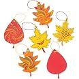 Amazon.com: Colorful Magic Color Scratch Leaves - 24 leaves,12 ...