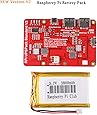 Amazon.com: MakerFocus Raspberry Pi 4 Battery Pack, RPI Pack Standard ...