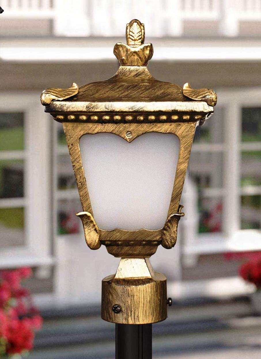 BrightLyts Aluminum Casting Premium Gate Light Rust-Resistant Weather ...