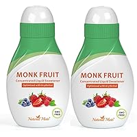 Amazon.com: Monk Fruit Concentrated Liquid Sweetener (Optimized with Erythritol) 1.33 FL OZ (37 ...