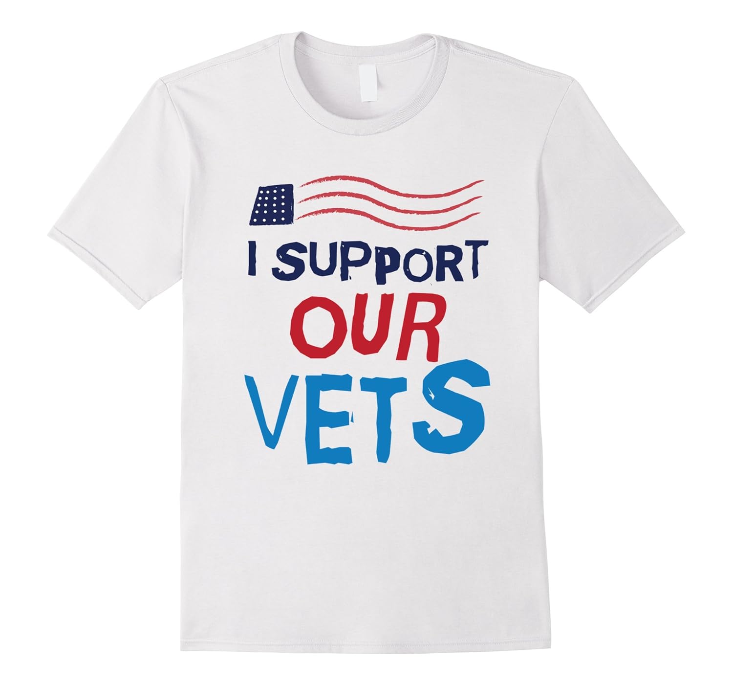 Veteran Supporter Military I Support Our Vets T-shirt-CL – Colamaga