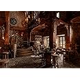 Amazon.com : BELECO 7x5ft Fabric Medieval Tavern Inn Bar Backdrop for ...