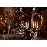 Amazon.com : BELECO 7x5ft Fabric Medieval Tavern Backdrop for ...