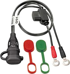 OptiMATE CABLE O-01, Weatherproof battery lead, powersport, Battery ...