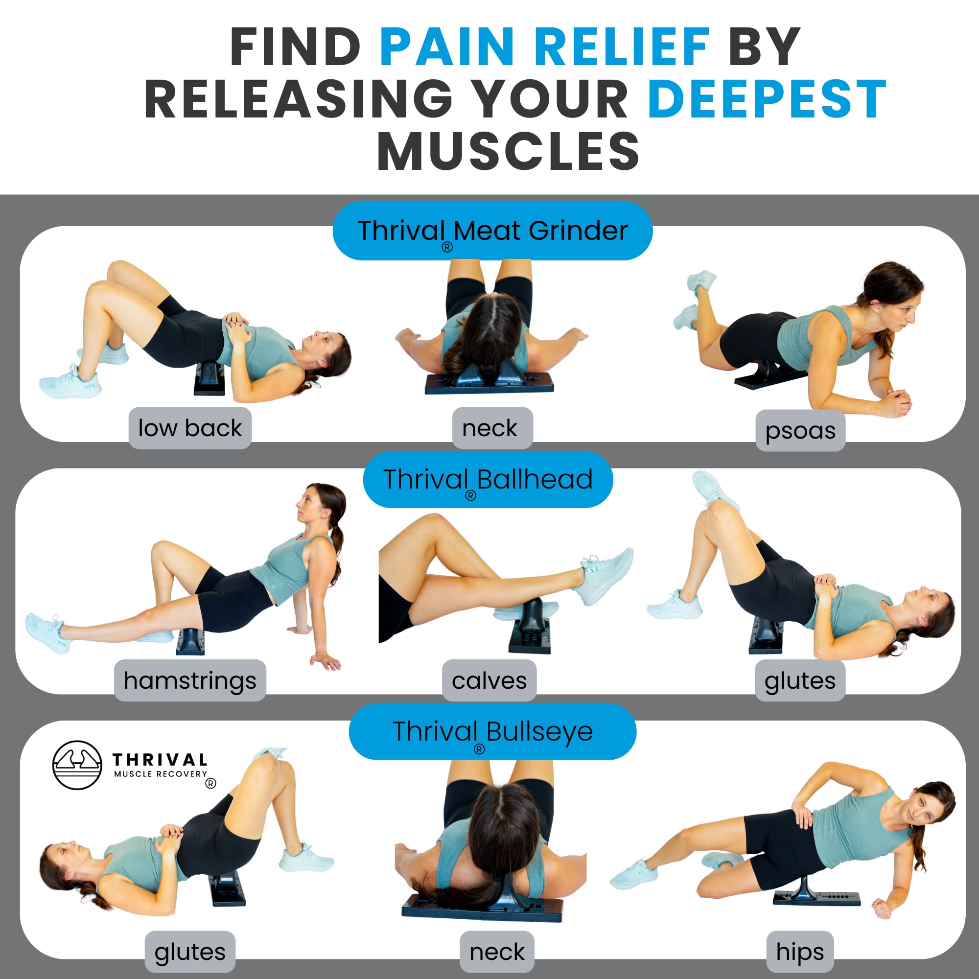 Mua Deep Tissue Pro - Fully Adjustable Psoas Muscle Release Tool for ...