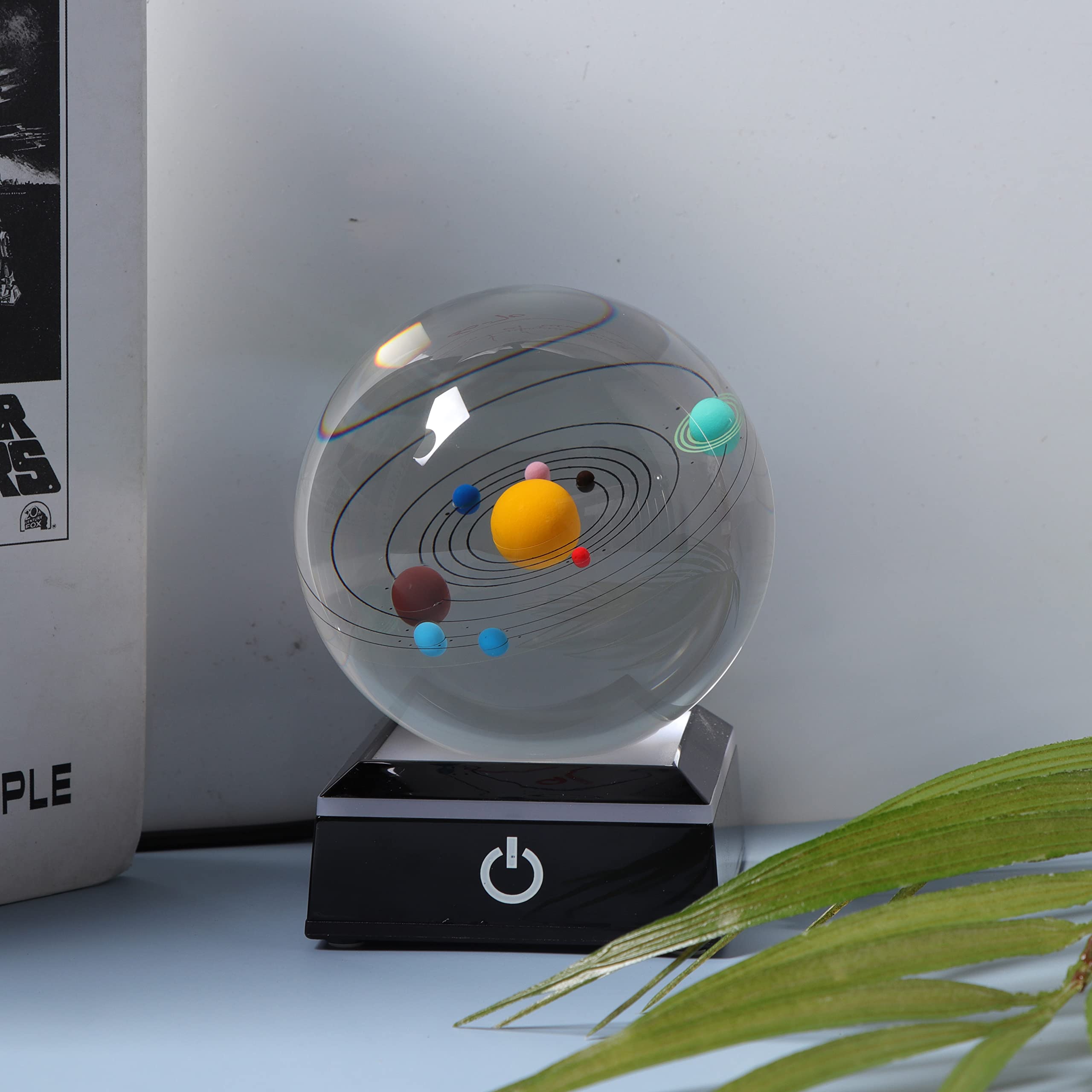 Mua 3d Solar System Model Crystal Ball 80mm 3.15inch - Outer Space ...