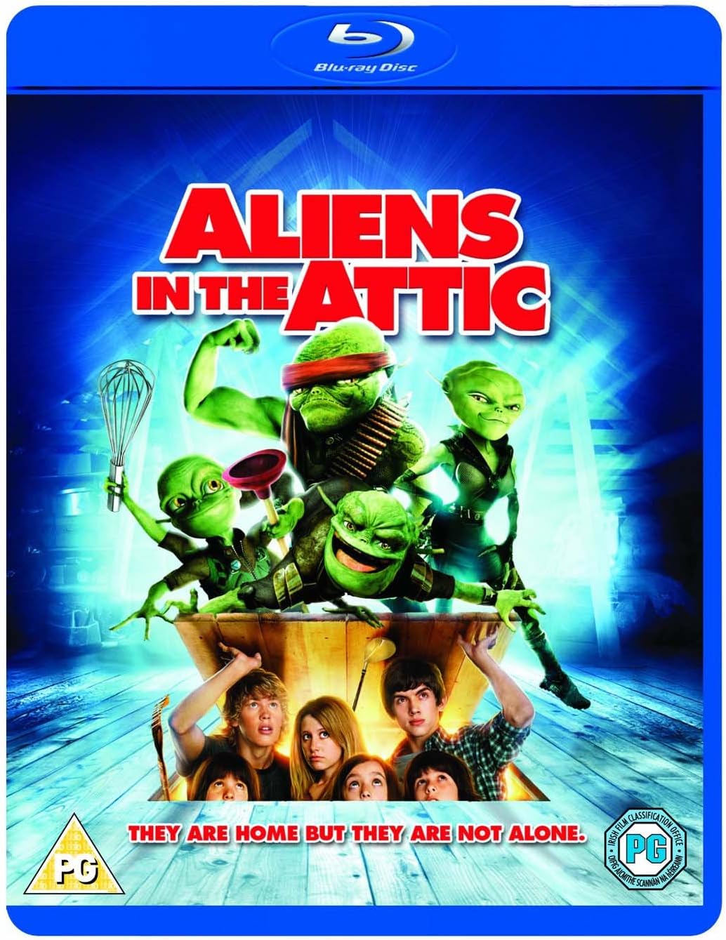 Aliens In The Attic [Blu-ray]: Amazon.co.uk: Ashley Tisdale, Robert ...