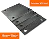 Jikacok 5-inch Steel Plate. 5" x 5" Premium 9 Gauge A36 Hot Rolled Mild ...