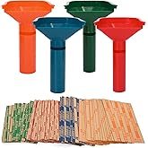 Amazon.com : L LIKED Coin Sorter Tray & Coin Sorter Tube - 4 Color ...