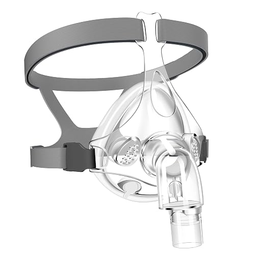 TMS Comfort Series Nasal CPAP Mask Full Face - Reusable CPAP Supplies ...