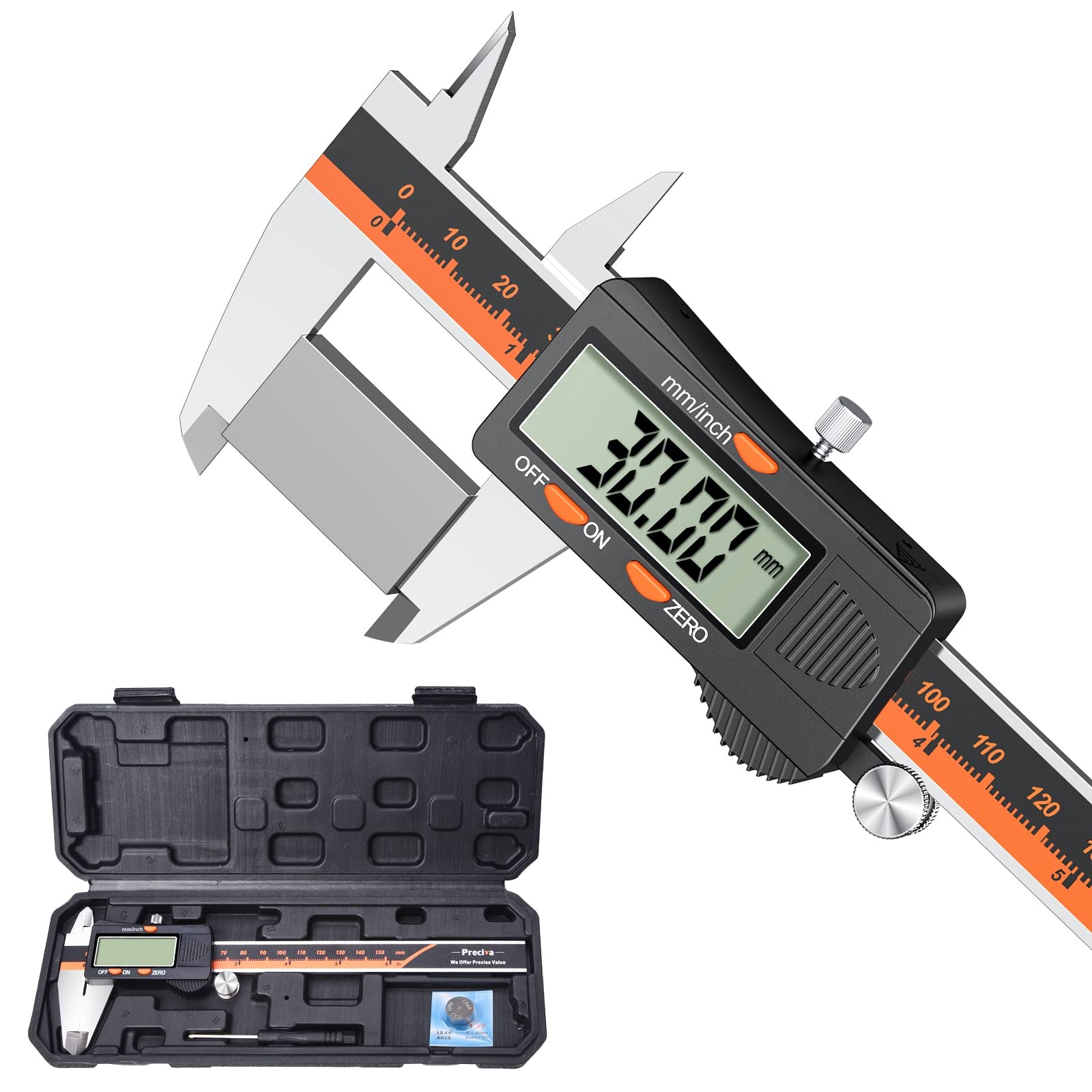 Mua Digital Vernier Caliper, Preciva 150mm Electronic Micrometer ...
