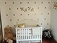 Amazon.com: Triangle wall pattern vinyl decal stickers (Gold, 4x4 set ...