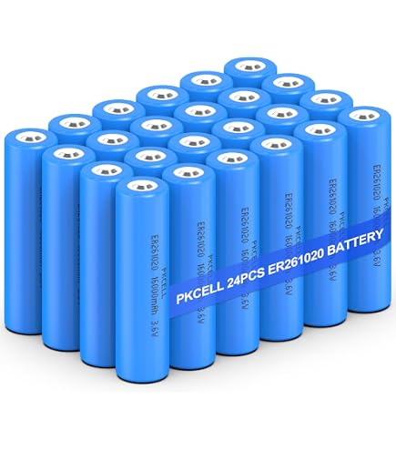 Dark Gray Bed Set ER261020 CC 3.6V 16.0AH Lithium Thionyl Batteries 8 ...