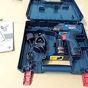 Bosch GDR 120 LI Cordless Impact Driver with Double Battery (Blue, 3 ...