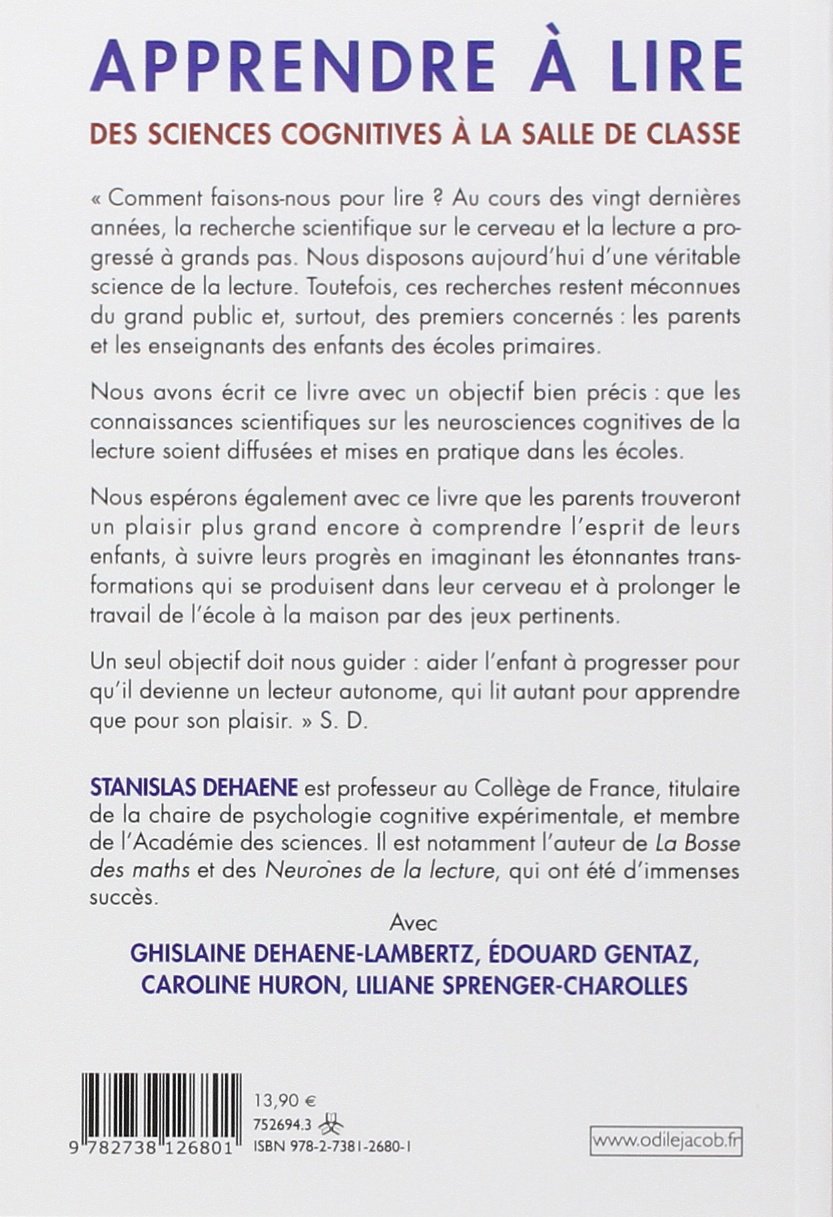 apprendre ? lire stanislas dehaene