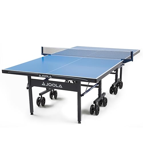 JOOLA NOVA Outdoor Ping Pong Table with Waterproof Table Tennis Net Set ...