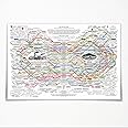 Amazon.com: The Healing Web Holistic Health Map Canvas Print - A Guide ...