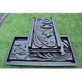 Amazon.com : 2 pcs molds Crown Molding Decorative COVING Inside/Outside ...