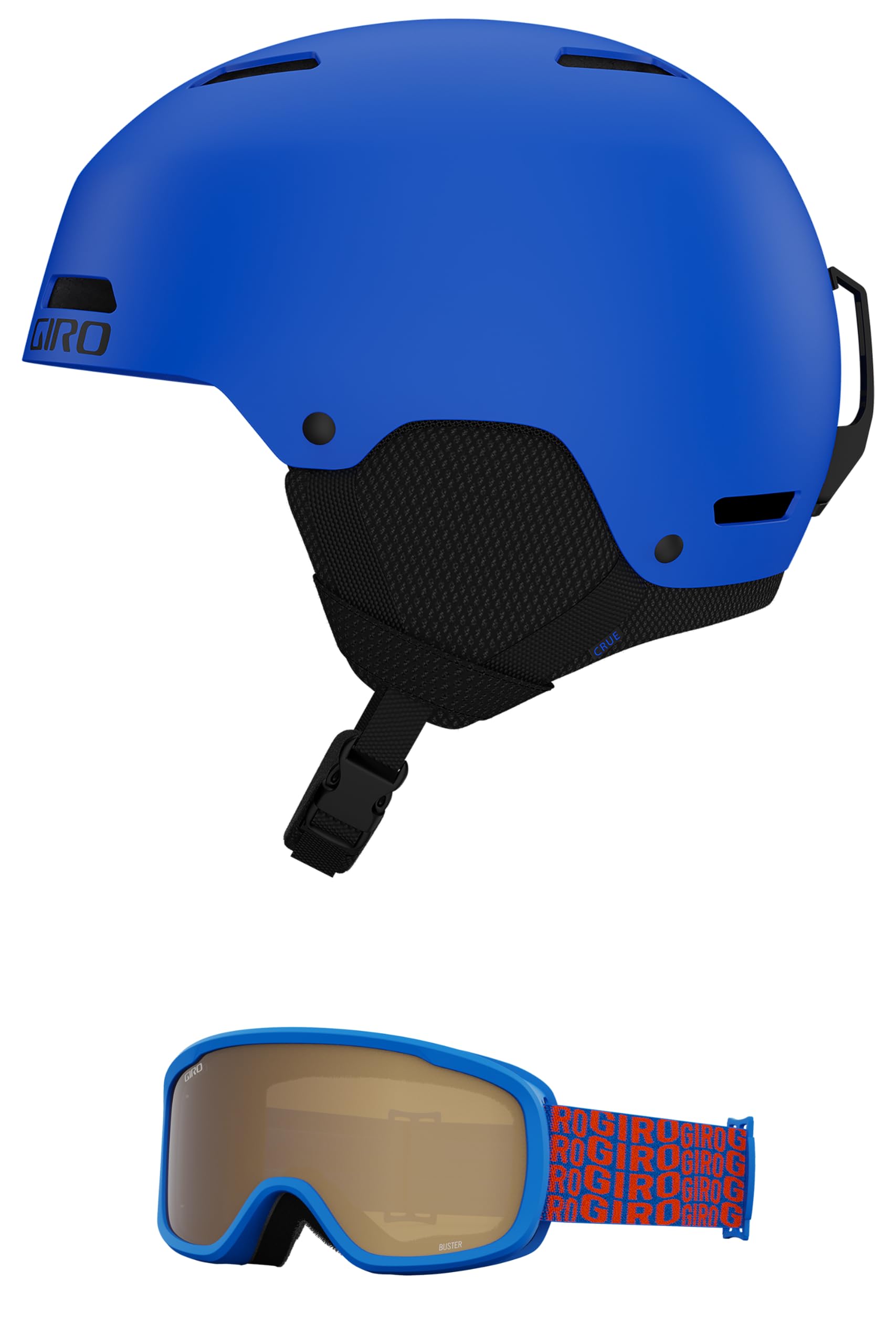 Giro Crue Combo Pack Ski Helmet - Snowboarding Helmet with Matching ...