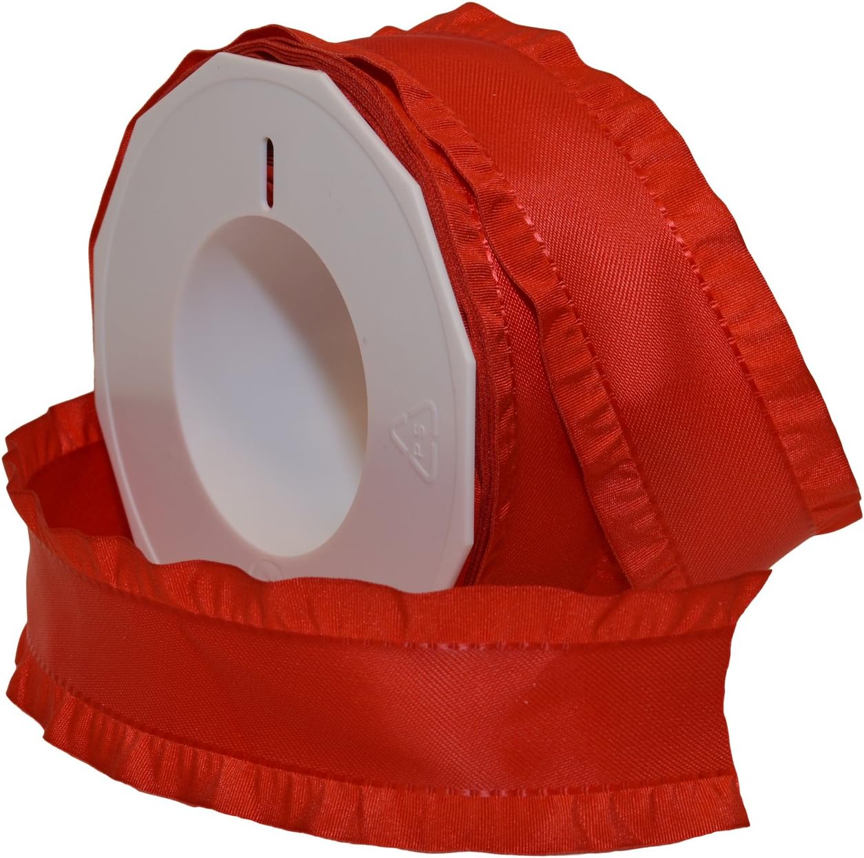 Amazon.com: Morex Ribbon Double Ruffle Ribbon, 1-1/2-Inch by 16.5-Yard, Red