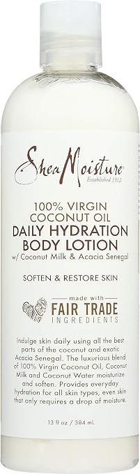 Shea Moisture 100% Virgin Coconut Oil Daily Hydration Body Lotion by ...