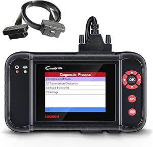 Amazon.com: Launch Creader VII+ Engine/Transmission/ABS/ Airbag OBD2 ...