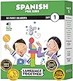 Spanish for Kids: 10 First Reader Books with Online Audio and 100 Words ...