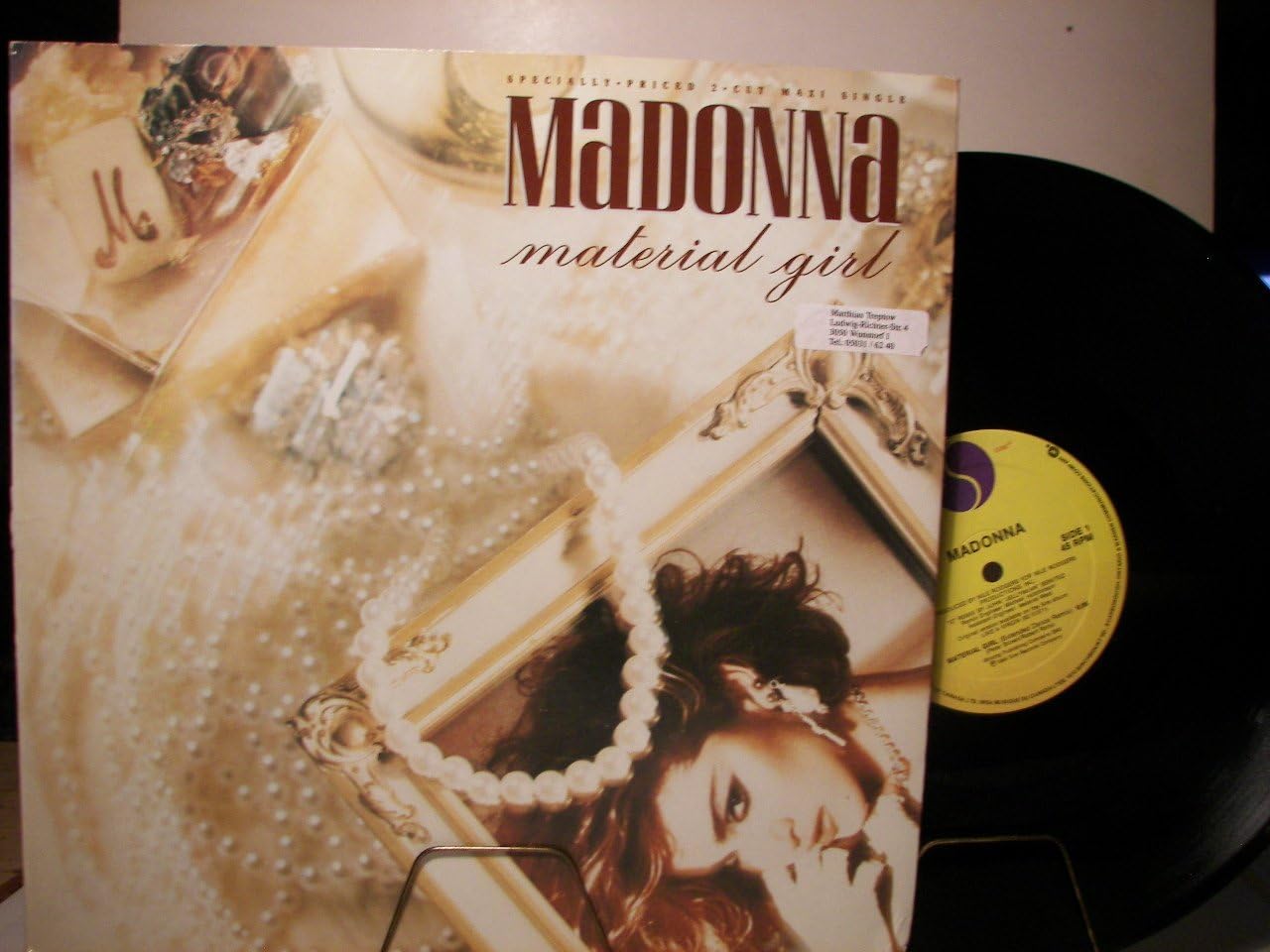 Material girl (1985) / Vinyl Maxi Single [Vinyl 12'']: Amazon.co.uk: Music