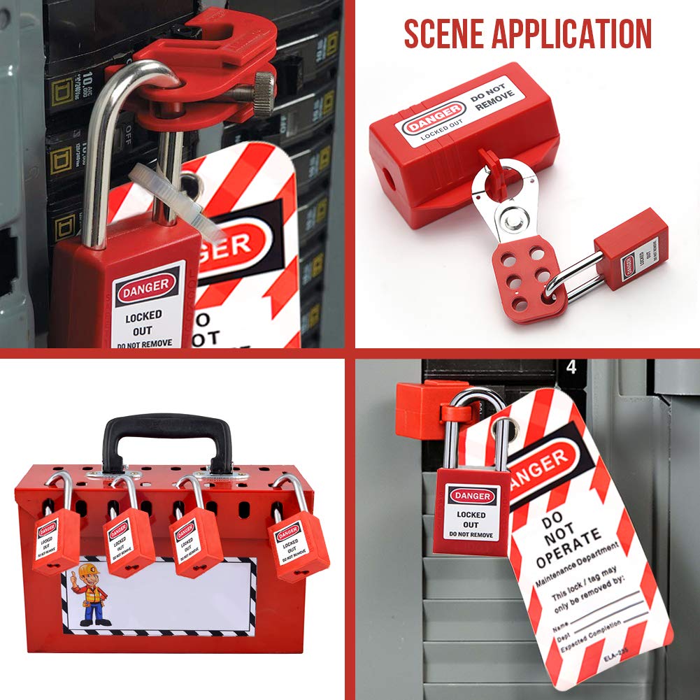 Mua Breaker Lockout Tagout Kit Electrical - Loto Safty Padlock Set Loto ...