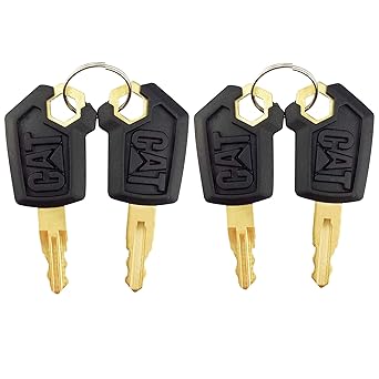 Amazon.com: Keys for CAT Caterpillar Heavy Equipment 4 Pack: Industrial ...
