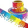 Bulletin Board Borders Rainbow Confetti Straight Border Trim for ...
