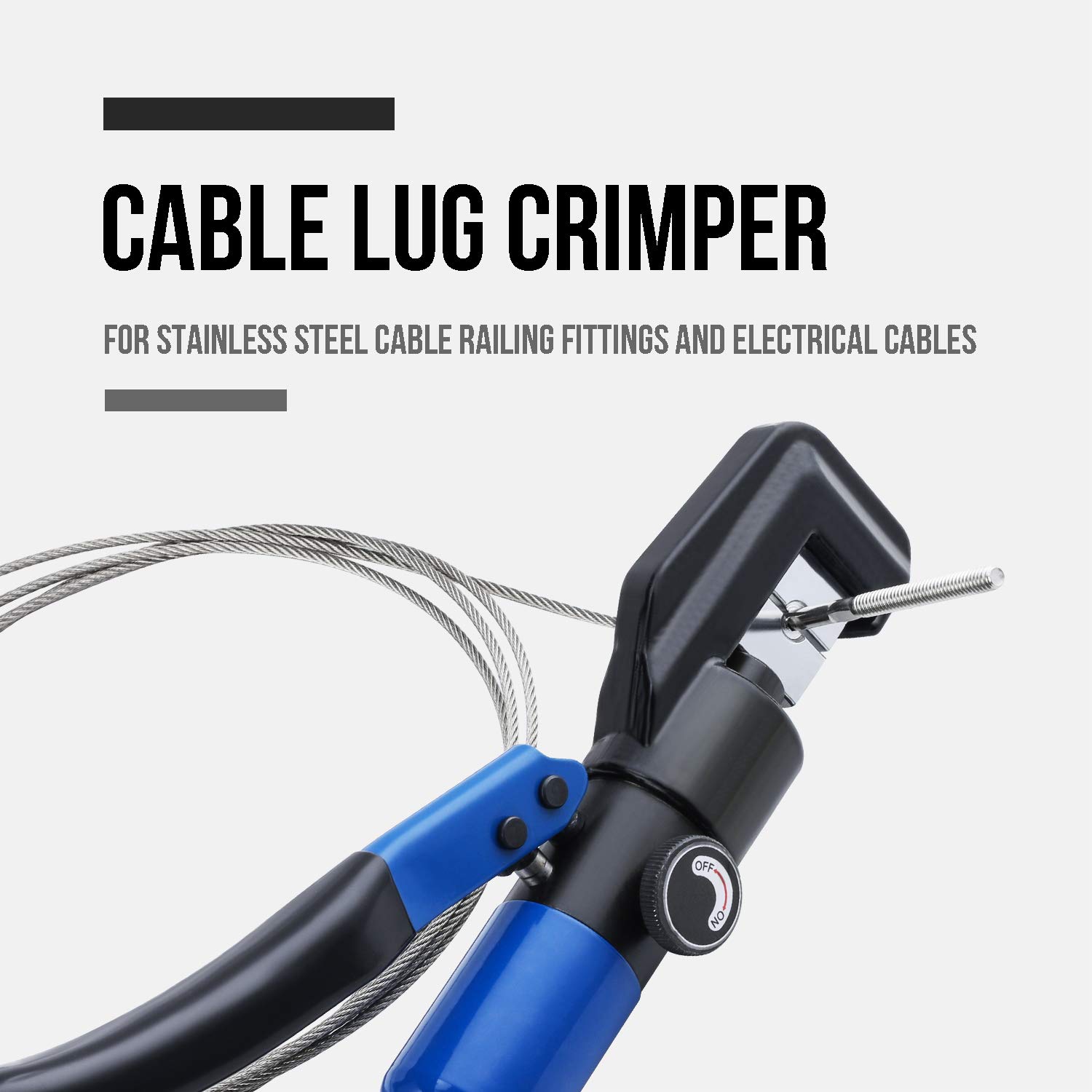 Mua Lichamp Stainless Steel Cable Crimper Hex Lug Tool, Hydraulic Hand ...