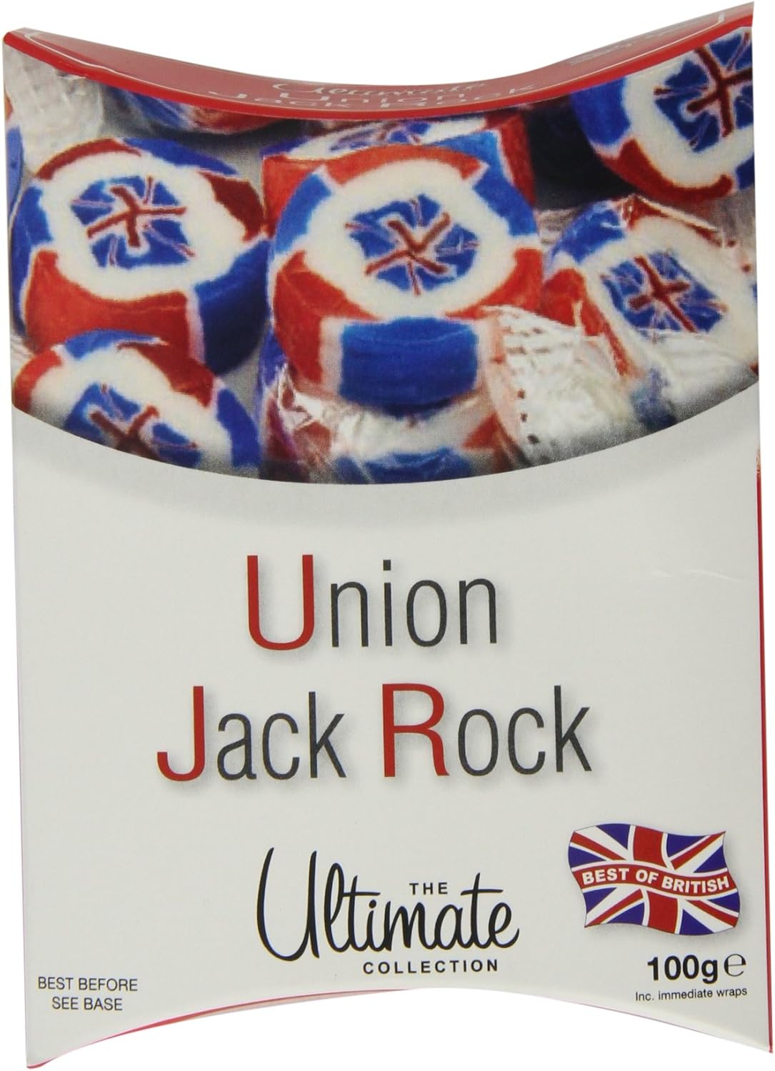 The Ultimate Collection Union Jack Rock 100 g (Pack of 4): Amazon.co.uk ...