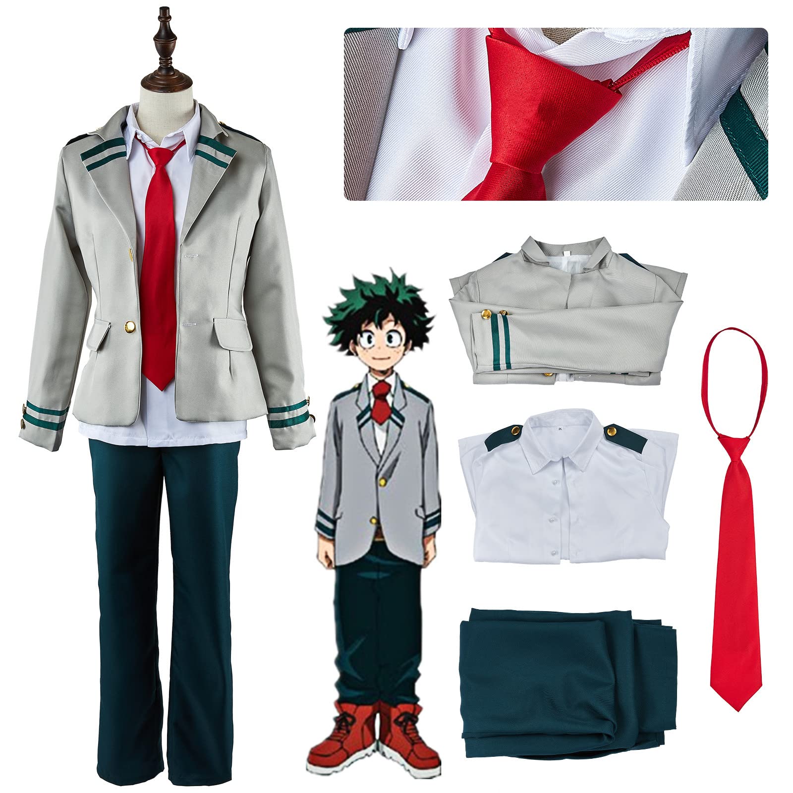 Mua XSLSLCOS My Hero Academia Cosplay Costume, Hero High School, Men's ...