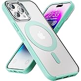 Amazon.com: SUCGLES for iPhone 14 Pro Max Case, with 9H Glass Screen ...