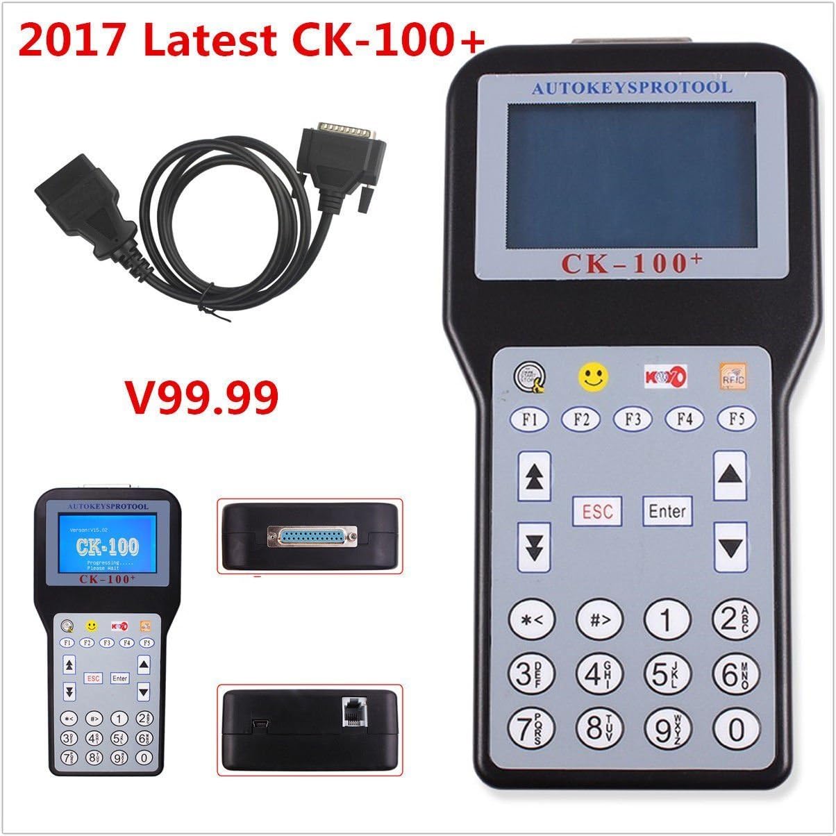 Amazon.com: Latest CK-100+ CK 100 Car Key Programmer V99.99 Generation ...