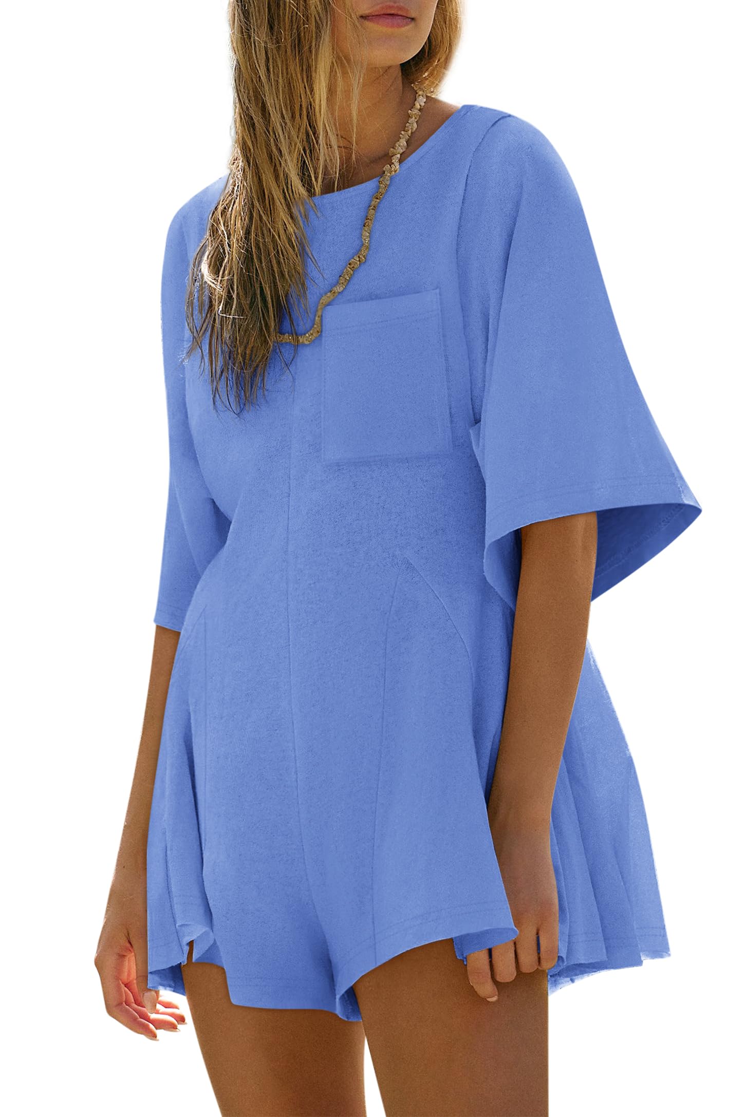 Yousify Women's Summer Rompers Dressy Casual 2025 Spring Outfits Short ...