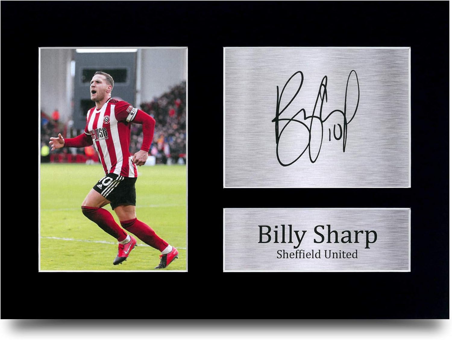 HWC Trading Billy Sharp Sheffield United Sheff Utd Gifts Printed Signed ...
