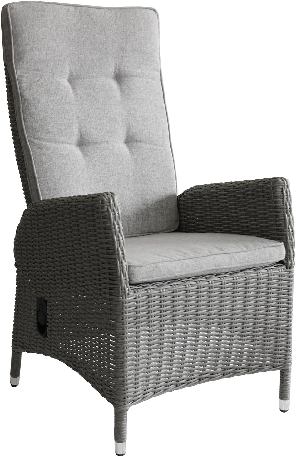 Amazon.de: Multistore 2002 Polyrattan Gartensessel Rattansessel ...