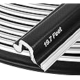 Kerf Door Weather Stripping 19.7 Ft V-Shaped Door Seal Strip for Large ...
