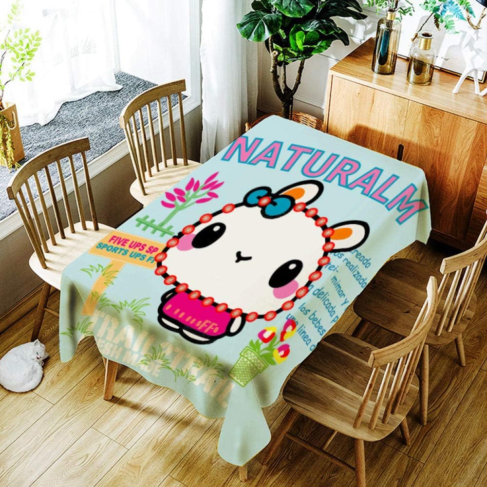 DLSM Mantel de Mariposa de Dibujos Animados Mantel Impermeable Funda de ...