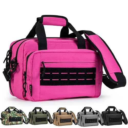 VEAGIA Range Bag,Pistol Case,Gun Range Bags For Handguns And Ammo Pouch ...