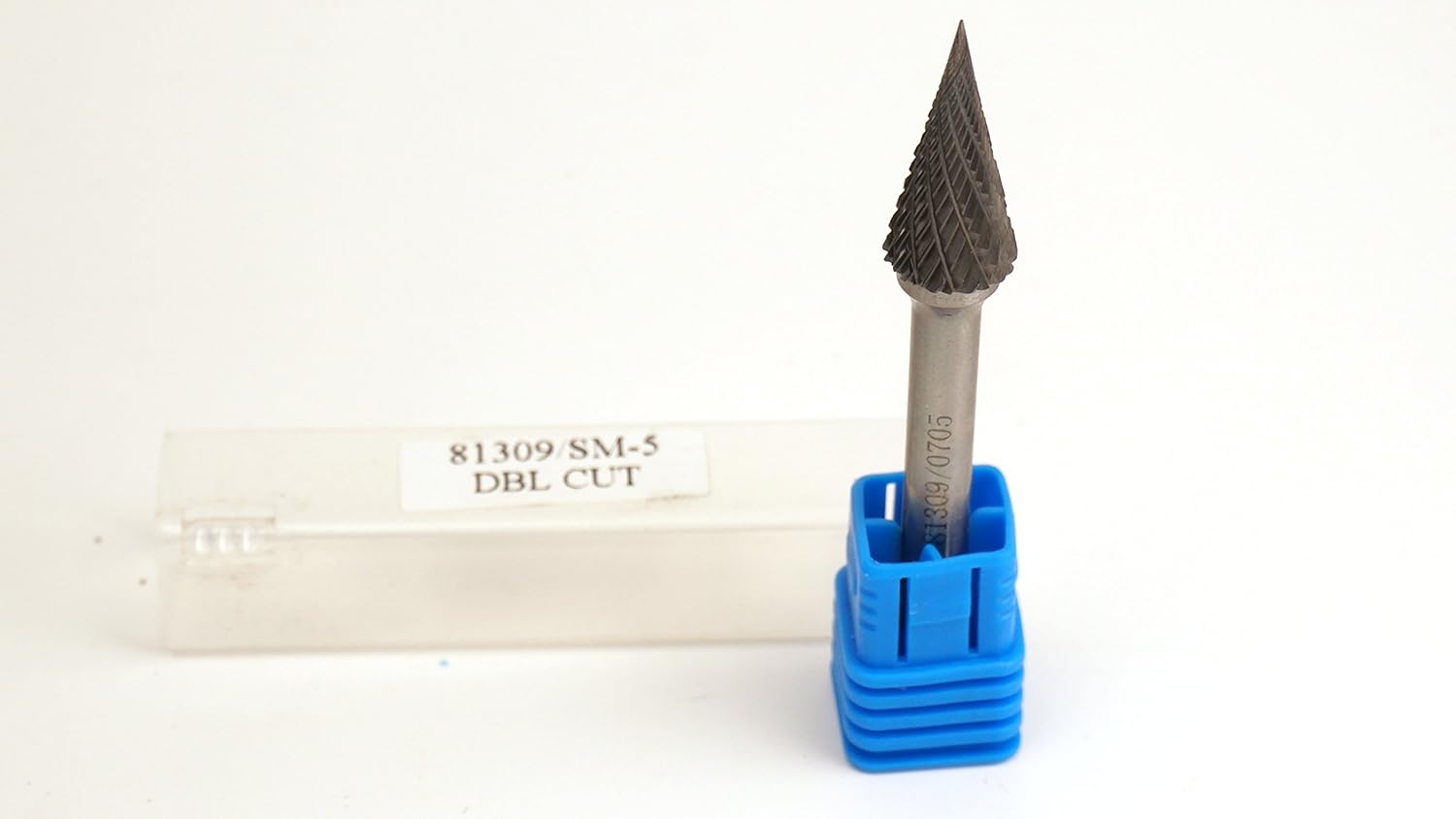 SM-5 Cone Pointed End Carbide Burr Die Grinder Bit Single Cut ...