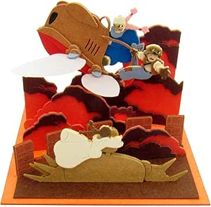 Amazon.com: Sankei Studio Ghibli mini sky Castle in the sky Theta ...