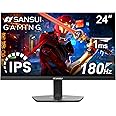 Amazon.com: SANSUI 24 Inch Gaming Monitor 180Hz, DP 1.4 & HDMI 2.0 ...